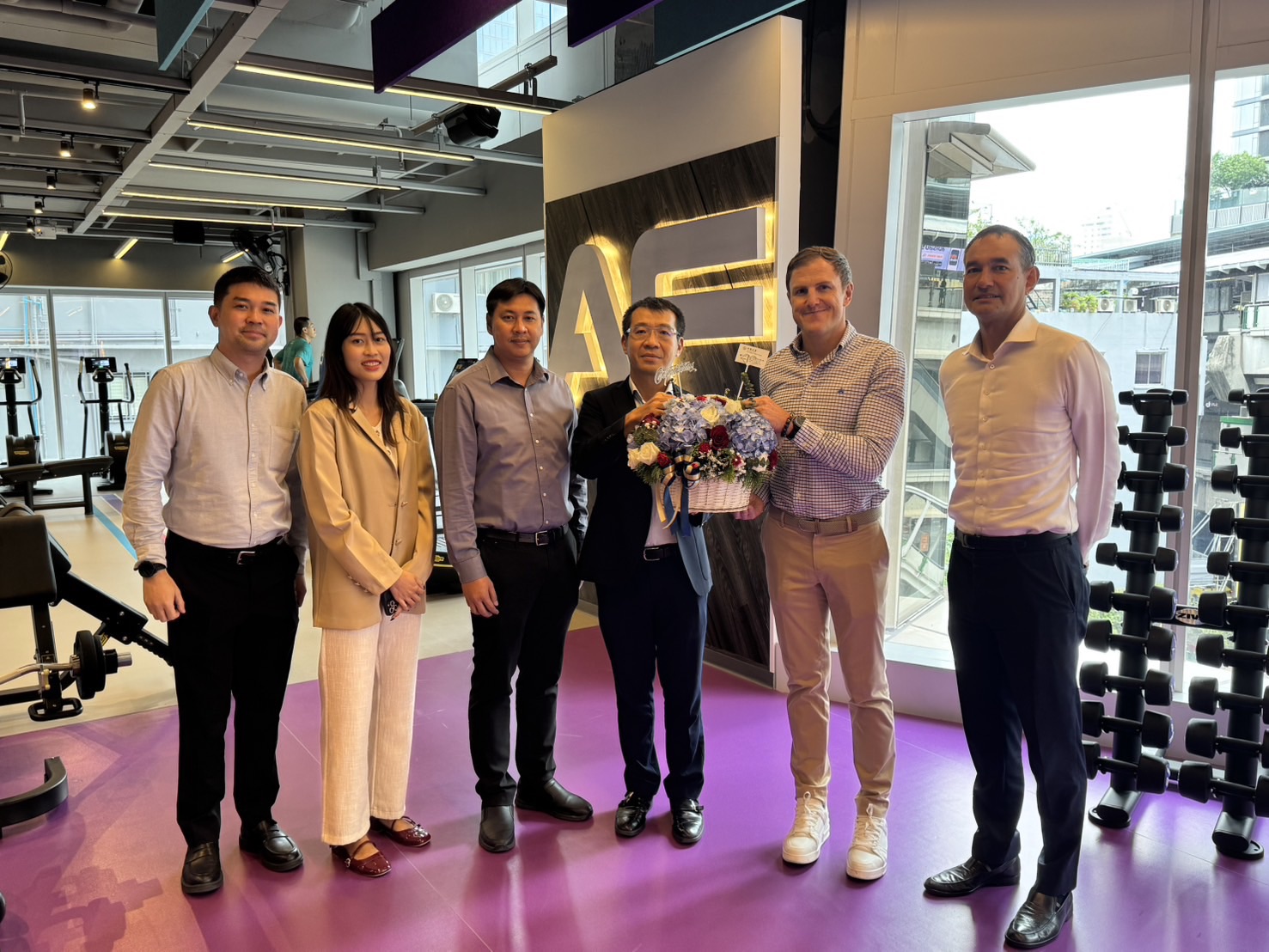 JLK Tower ร่วมแสดงความยินดีต้อนรับ Anytime Fitness สู่ชั้น 3 ของอาคาร - JLK Tower